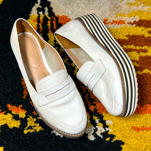 Aldo | Shoes | Rad Af Aldo Stripy Sole Platform Loafer | Poshmark